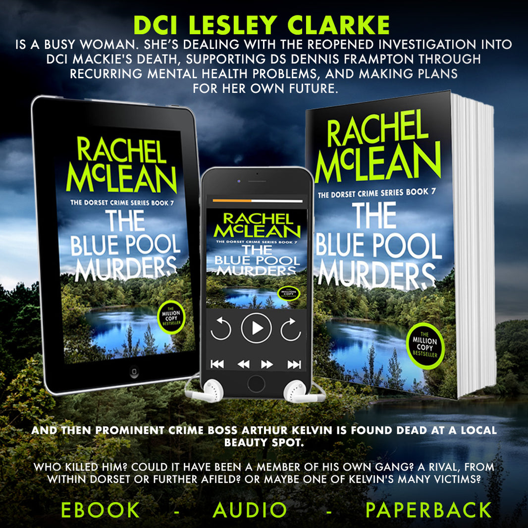 Dorset Crime Book 7 - The Blue Pool Murders – Rachel McLean Books